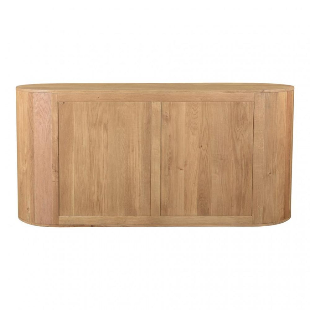 Curved Sideboard Buffet Oak Wood 66 inch – SLATE CUSTOM