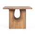 Modern Curved Layered Arched Legs Rectangle Dining Table Oak Wood with ...