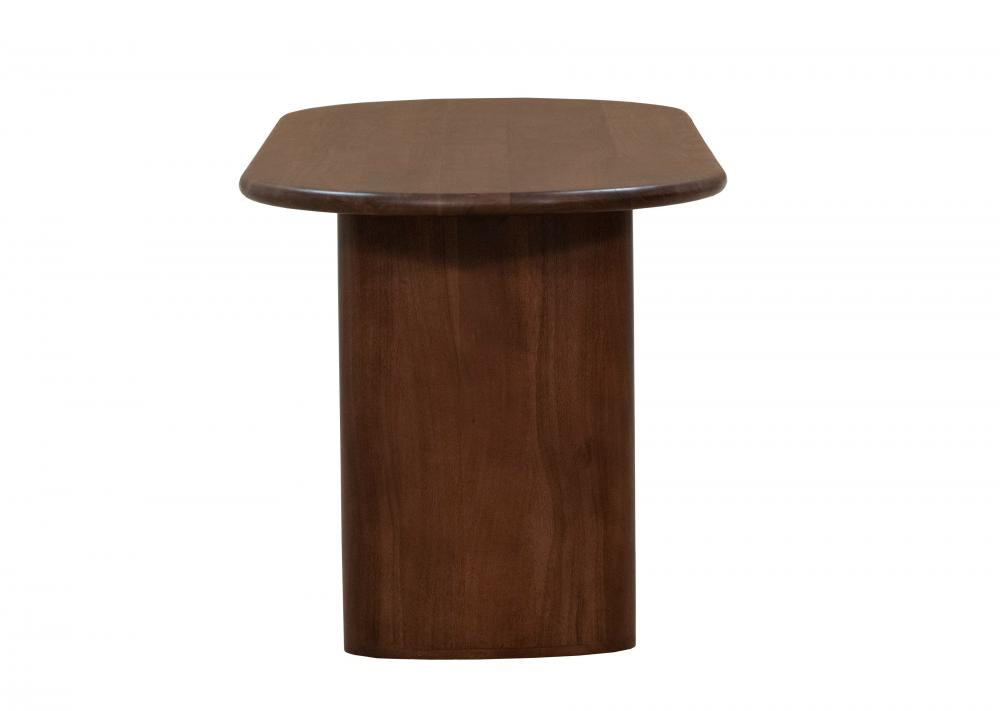 Narrow Oval Dining Table Solid Acacia Wood 72 inch – SLATE CUSTOM