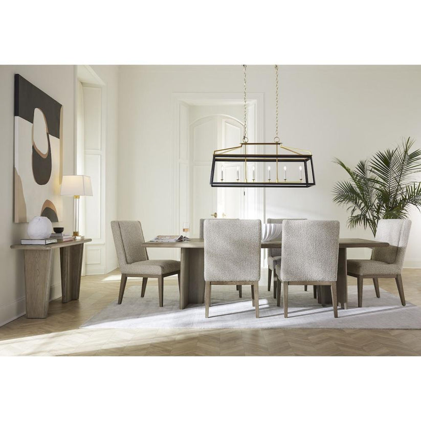 Organic Modern Console Table in Dusted Stone Finish 72 inch – SLATE CUSTOM