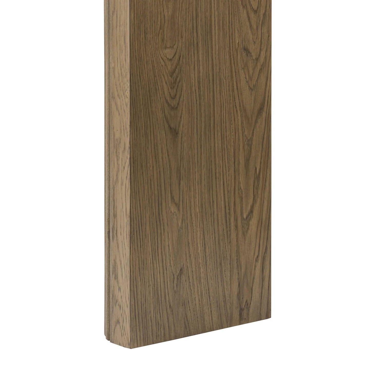 Reeded Console Table Harvest Oak Finish 56 inch – SLATE CUSTOM
